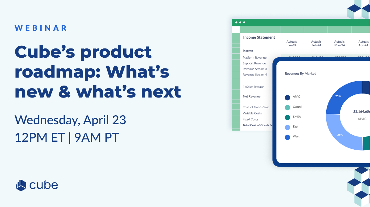 Cube's product roadmap: What’s new & what’s next